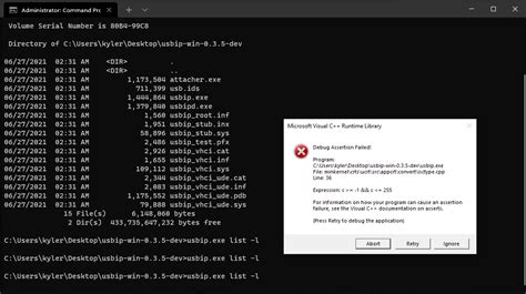 Debug Assertion Failed When Listing Usb Devices · Issue 246 · Cezanne