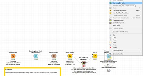 Debugging Large Loops With Breakpoints Knowledge Sharing Knime Community Forum