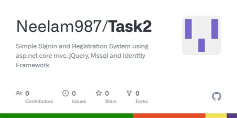 Github Neelam Task Simple Signin And Registration System Using Asp Net Core Mvc Jquery