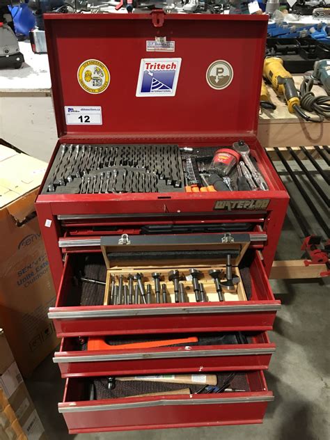 Waterloo Rolling Tool Chest And Contents