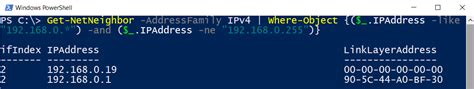Powershell Finding Neighbors With Get Netneighbor Sid 500com