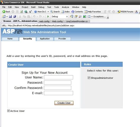 Configure The Backoffice Users