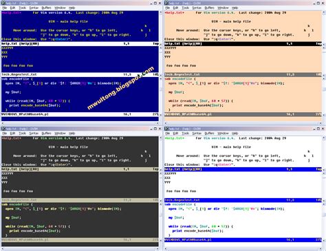 Vim 색상 변환 Gvim 컬러 지정 방법 Vi 색변경 Color Scheme