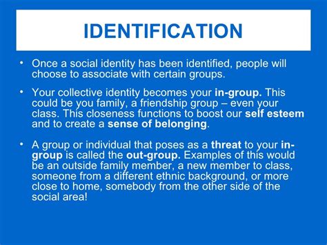 Social Identity Theory