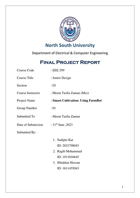 PDF Autonomous Agriculture Robot