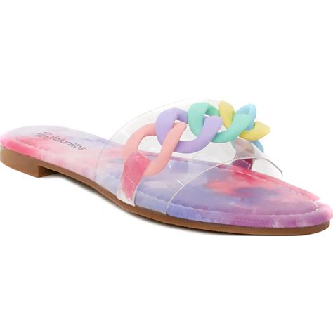 Sandalia Platanitos Dama Flat Tie Dye Sf 1003 Platanitos