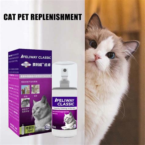Calming Diffuser For Cats Reduce Stress And Easy Spray Application For