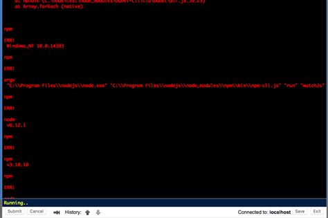 Nodejs Issues Running React App On Windows Environement Stack Overflow