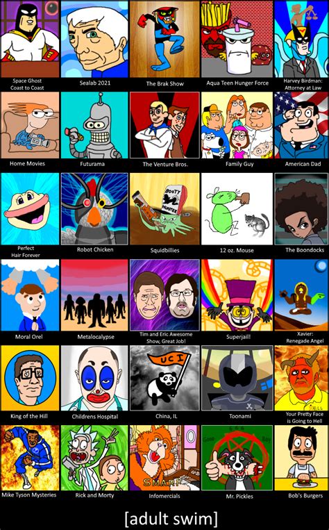 Adult Swim By Flyingegglant On Deviantart