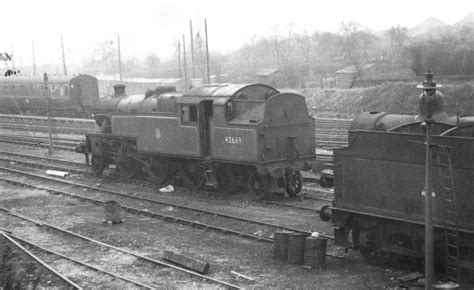 Coventry Shed Ex Lms 4mt 2 6 4t No 42669 Is Seen In A Different Pose Standing In Front Of Ex
