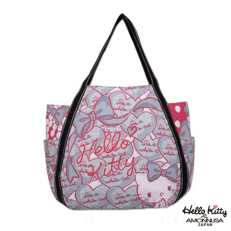 Hello Kitty X Amonnlisa 大托特包 冰雪amkt65k02064 Yahoo奇摩購物中心