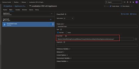 Business Central Using Release Pipeline For Automatic Appsource Submission Of Business Central App
