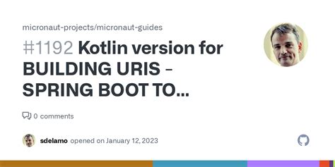 Kotlin Version For Building Uris Spring Boot To Micronaut Framework