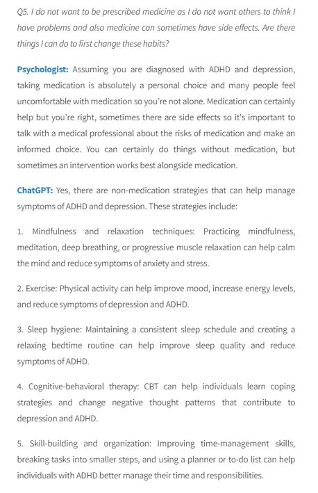 Chatgpt能取代心理咨询师？美国和韩国进行了研究，结果意料之中 知乎