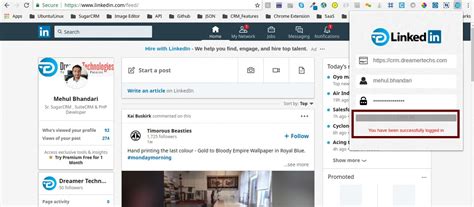 Bring In Linkedin Profiles To Suitecrm Leads