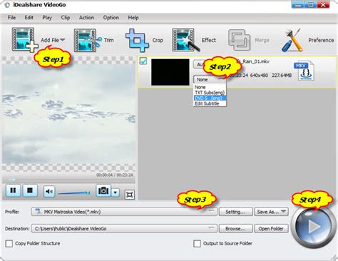 Convert Soft Subs To Hard Subs To Hardcode Subtitles To MP AVI MKV