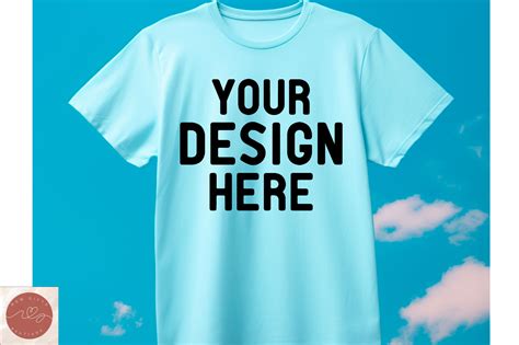 Summer Beach Model T Shirt Mockup Graphic By Nowtsboutique