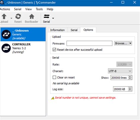 serial number is not unique · issue 48 · koromix tytools · github