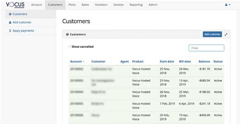 Vocus Hosted Voice Portal Functionality