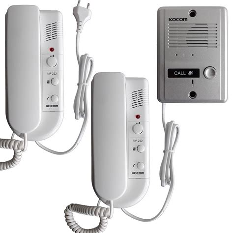 Kocom Intercom 12 Kit 220 Volt Saunderson Security