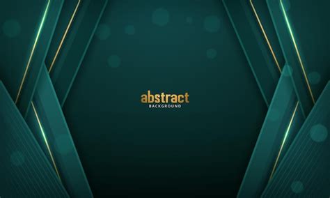 럭셔리 진한 녹색 배경 벡터 일러스트 레이 션 무료 벡터