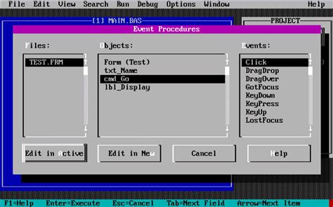 Exploring Visual Basic 1 0 For Ms Dos