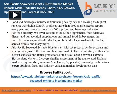 Asia Pacific Seaweed Extracts Biostimulant Market Analysis And Size