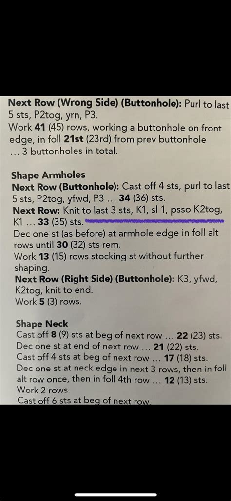 Confusing Instructions Rknitting