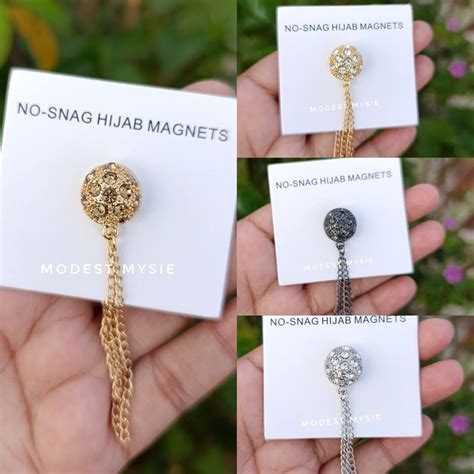 Modest Mysie Ultra Strong Hijab Magnets 🧲😍 হিজাবীদের একটা কমন সমস্যা হচ্ছে পিনের কারণে হিজাব