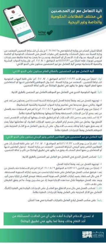 الموارد البشرية توضح آلية التعامل مع غير المحصنين بالقطاع العام