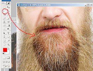 Beard Effect Photo Retouch Tutorial Ngedit Foto Photoshop Tutorial Gimp Tutorial Photo