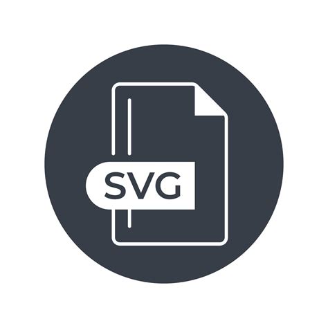 SVG File Format Icon SVG Extension Gradiant Icon SVG File Format Icon SVG Extension Filled