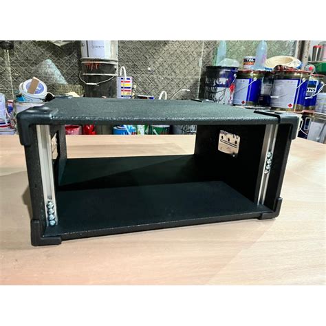 แร็คไม้ ไม่มีฝา 4uลึก17นิ้วมือจับอลู รางยึดอลูพร้อมน็อตยึด Shopee Thailand