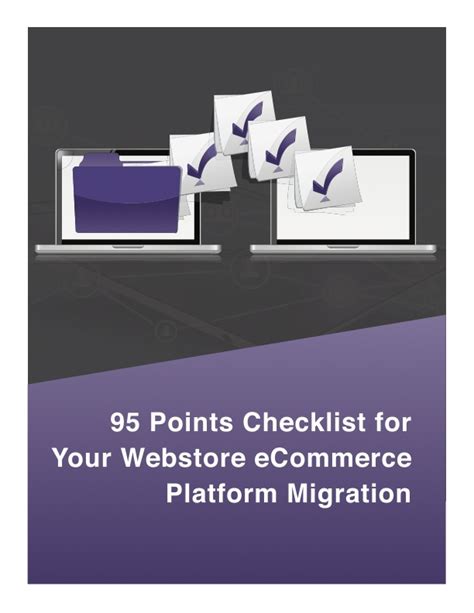 Point Checklist For Your ECommerce Platform Migration