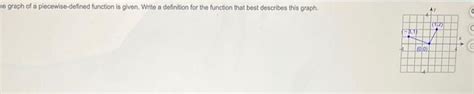 [answered] me graph of a piecewise defined function is given write a