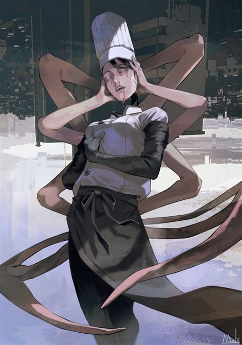 Falling Devil Chainsaw Man Drawn By Kyuuba Melo Danbooru