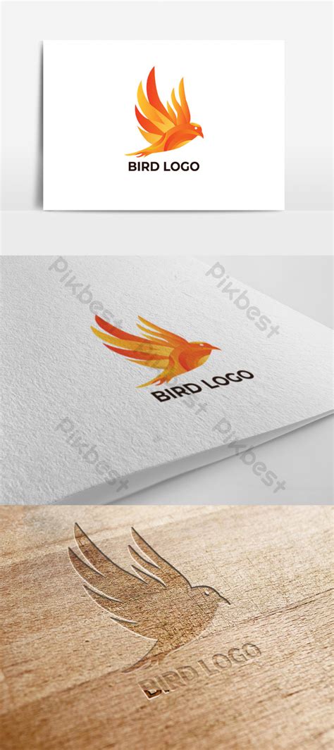 ภาพแม่แบบเวกเตอร์ออกแบบโลโก้นก เทมเพลต แบบ Ai ดาวน์โหลดฟรี Pikbest