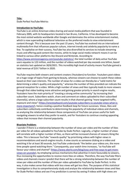 3 9 Bivariate And 3 10 Formal Inference Combined Internal Statistics Mathematics And