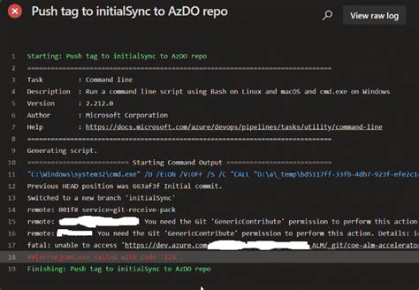Alm Accelerator Bug Unable To Create Project With Pipelines