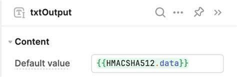 making an hmac hashing function with crypto js and retool