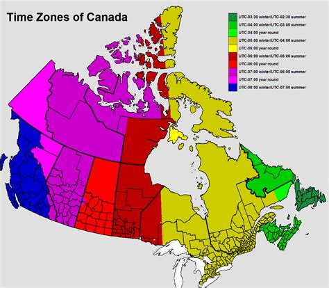 Time In Canada Wikipedia