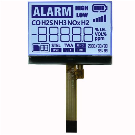 Customized Custom 6 Digit 7 Segment Lcd Display Manufacturers