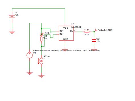Ina180 Q1 Pspice Model Ina180a2 Behaviour Amplifiers Forum Amplifiers Ti E2e Support Forums