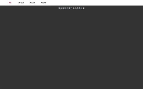 纯css3简洁的响应式导航下拉菜单代码