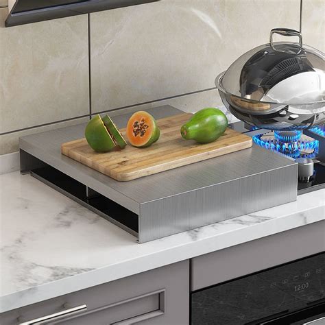 Leiyou 304 สแตนเลสเตาแม่เหล็กไฟฟ้าขายึดเตาก๊าซธรรมชาติเหลวฝาครอบจานฐานชั้นวางในครัว 170eqg98ot