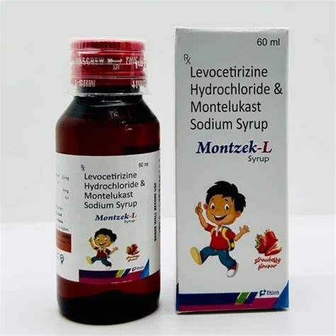 Montizek Lc Syp Levocetirizine Hcl Montelukast Sodium Syrup 60 Ml At ₹ 83 Bottle In Bhiwadi