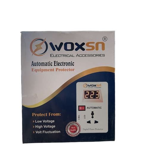 Automatic Digital Protector Stabilizer For Fridge LCD Mobile Charger And Wifi Devices With Volt