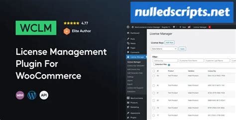 Nulled Scripts Woocommerce License Manager V509