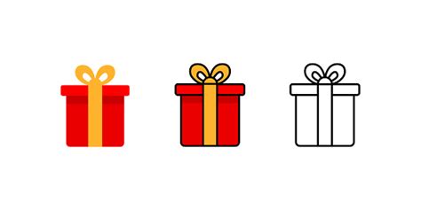 기프트 아이콘 세트입니다 결혼식 생일 파티 선물 기프트 박스 격리된 흰색 배경의 벡터입니다 Eps 10 나비매듭에 대한 스톡 벡터 아트 및 기타 이미지 Istock