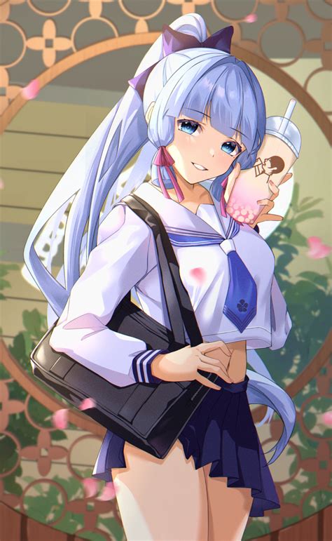 Kamisato Ayaka And Kamisato Ayaka Genshin Impact Drawn By Yoshitoki